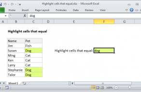 Excel EXACT function | Exceljet